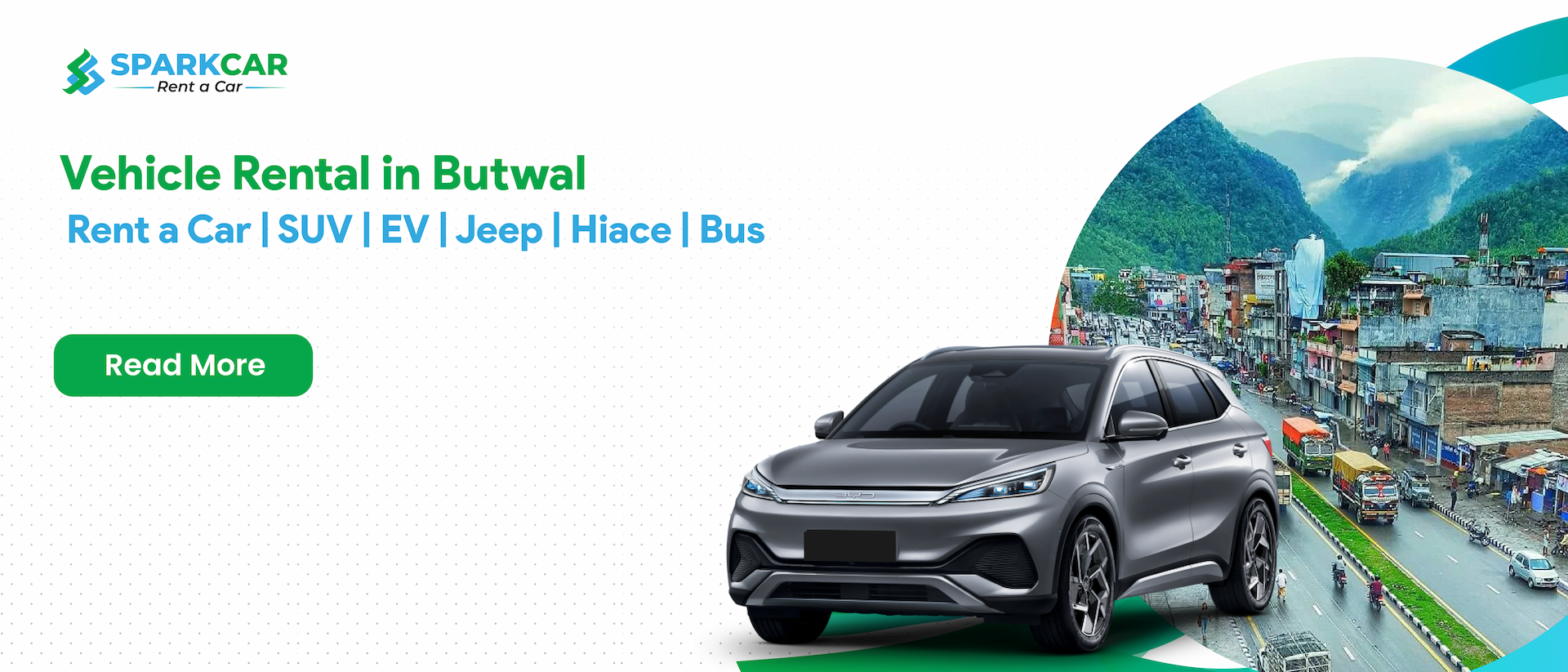 Vehicle Rental in Butwal | Rent a Car | SUV | EV | Jeep | Hiace | Bus